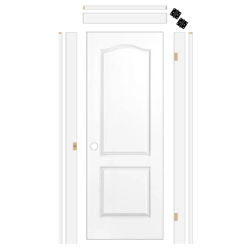 Blakely Solid Core Door with 4-5/8" Jamb Kit* — Cambridge Crown and Trim