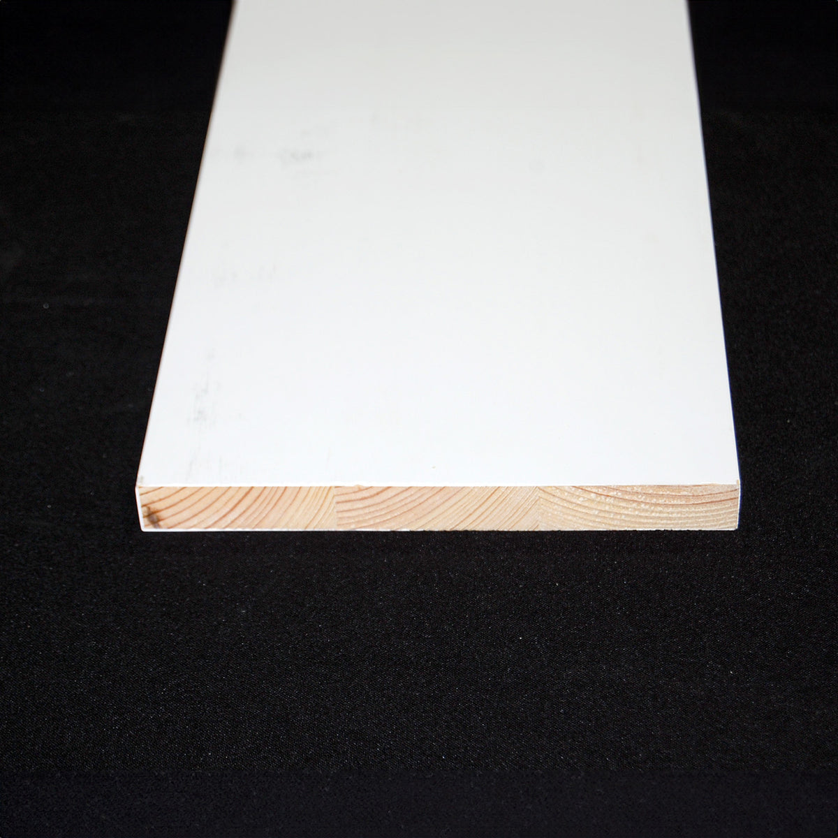9-1/4" x 3/4" Finger Jointed Primed Flat Stock — Cambridge Crown and Trim