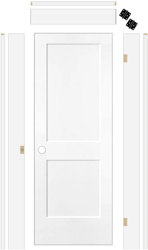 Logan Hollow Core Door with 6-5/8" Jamb Kit* – Cambridge Crown and Trim