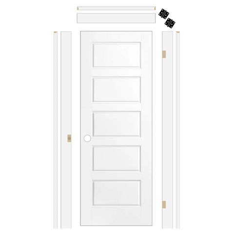 Riverside Solid Core Door with 4-5/8" Jamb Kit* – Cambridge Crown and Trim