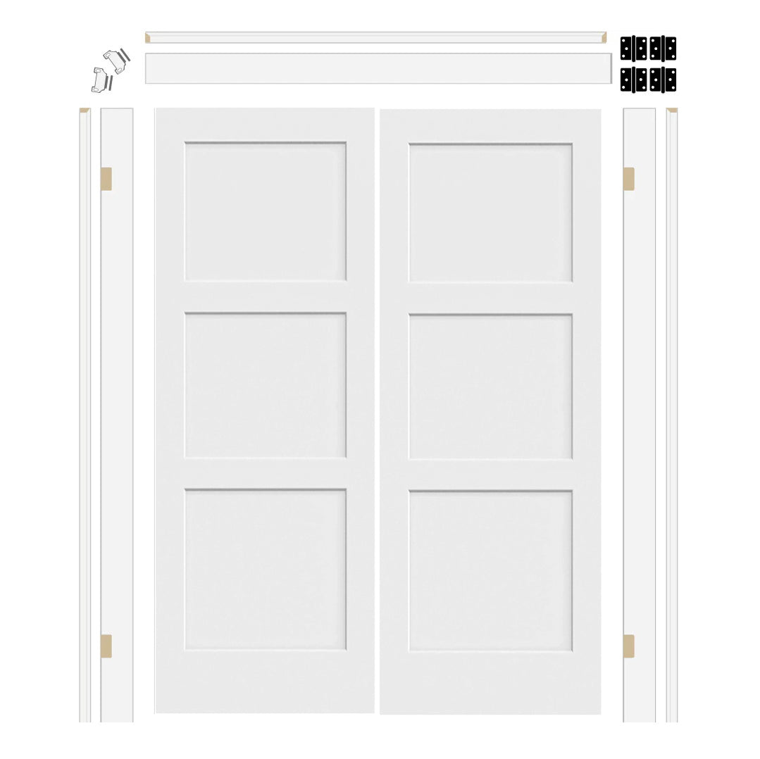 Aberdeen Hollow Core Double Door with 4-5/8" Jamb Kit* — Cambridge ...