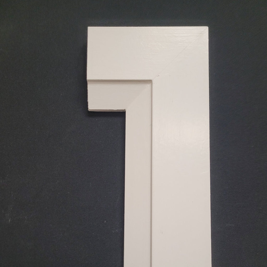 3-1/2" x 3/4" Pine Contemporary Casing – Cambridge Crown and Trim