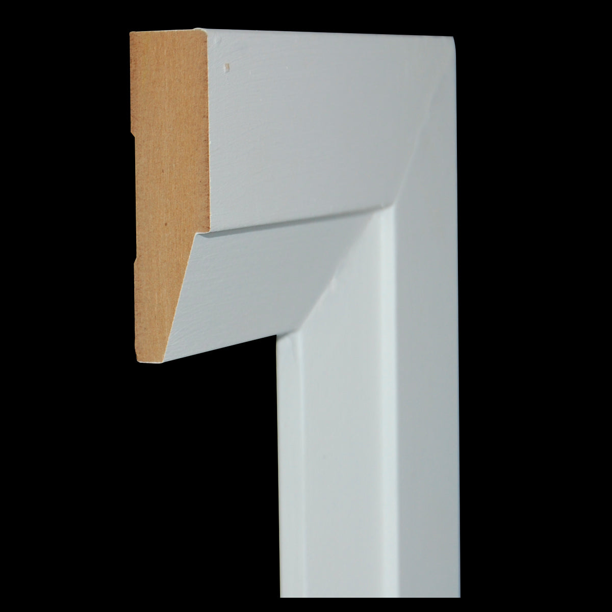 2-3/4" x 3/4" MDF Contemporary Casing — Cambridge Crown and Trim