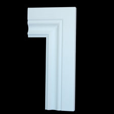 3-1/2" x 3/4" Finger Jointed Pine Primed Colonial Casing — Cambridge ...