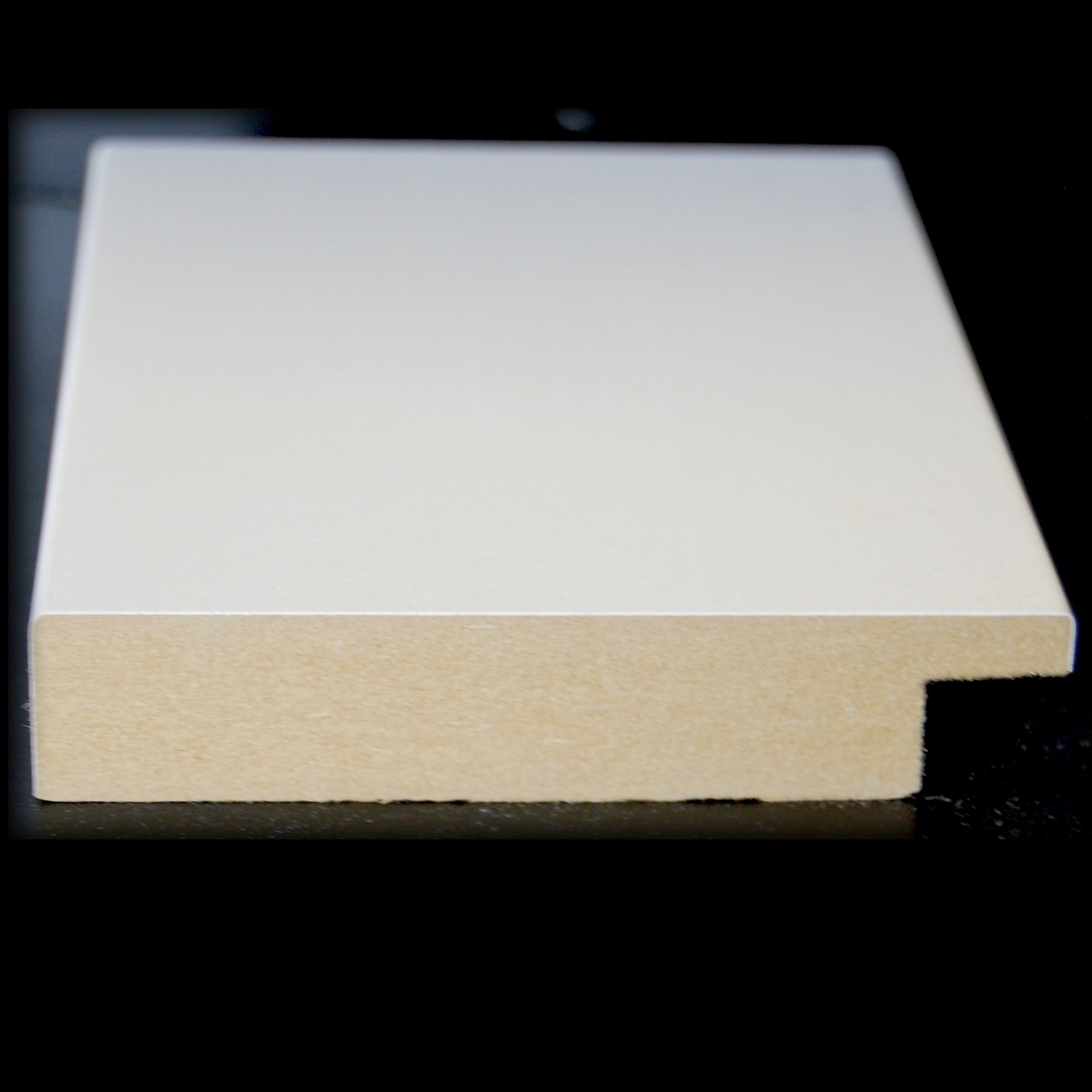 3-1/2" x 3/4" x 8ft MDF Grooved Trim for Shiplap — Cambridge Crown and Trim